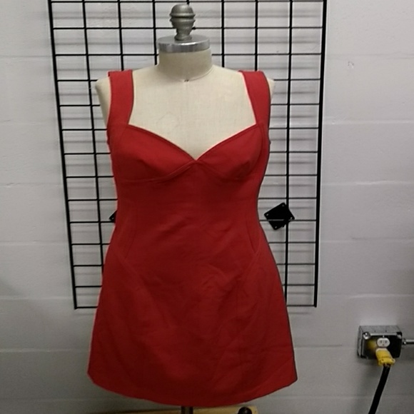 Diane Von Furstenberg | Dresses | Diane Von Furstenberg Red Dress ...